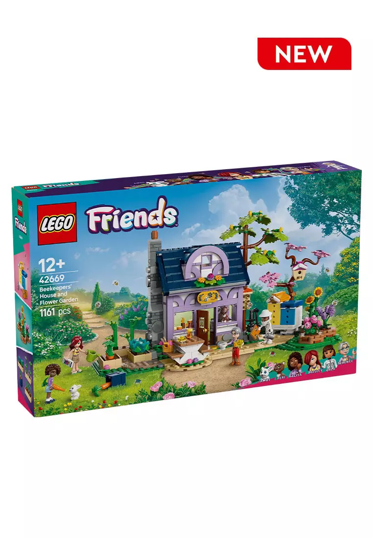 Buy LEGO® Friends 42669 Beekeepers' House and Flower Garden, Age 12 ...