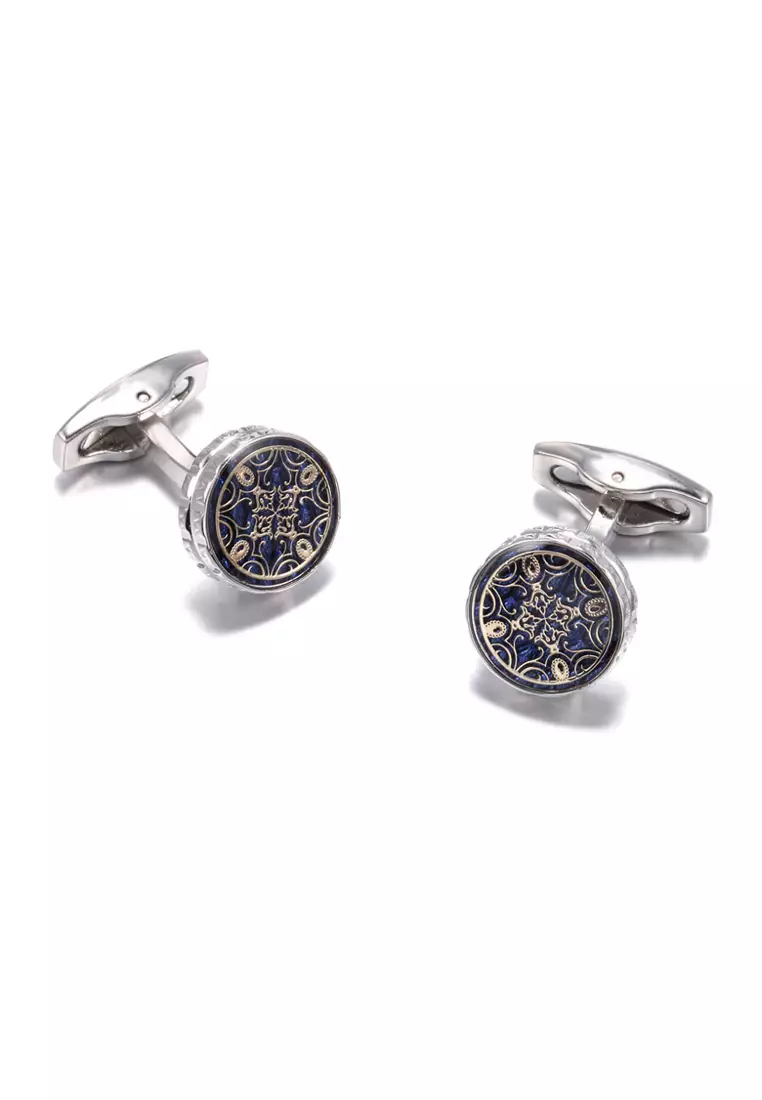 Kings Collection Italian Style Pattern Cufflinks KC20398 2025 | Buy ...
