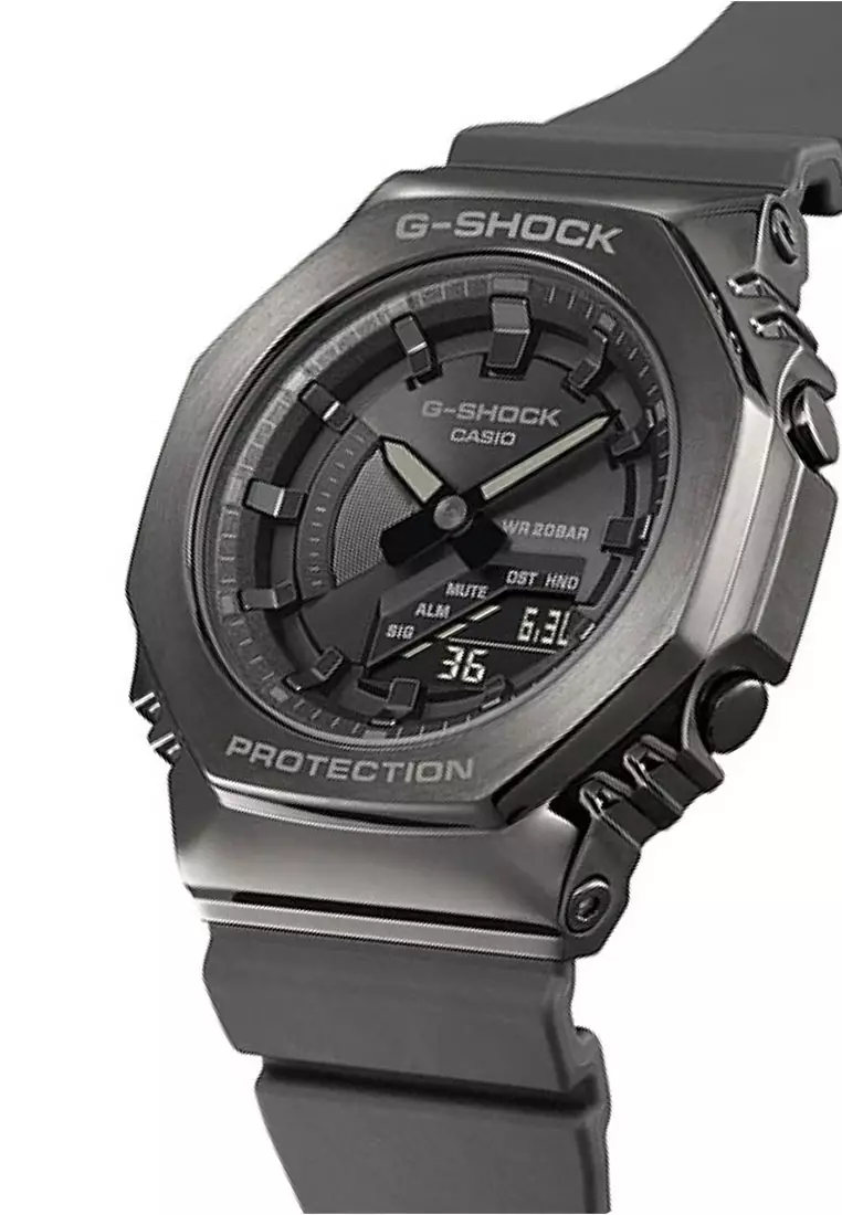 Jual CASIO Casio G-SHOCK Jam Tangan Pria - Black Grey - Resin - GM ...