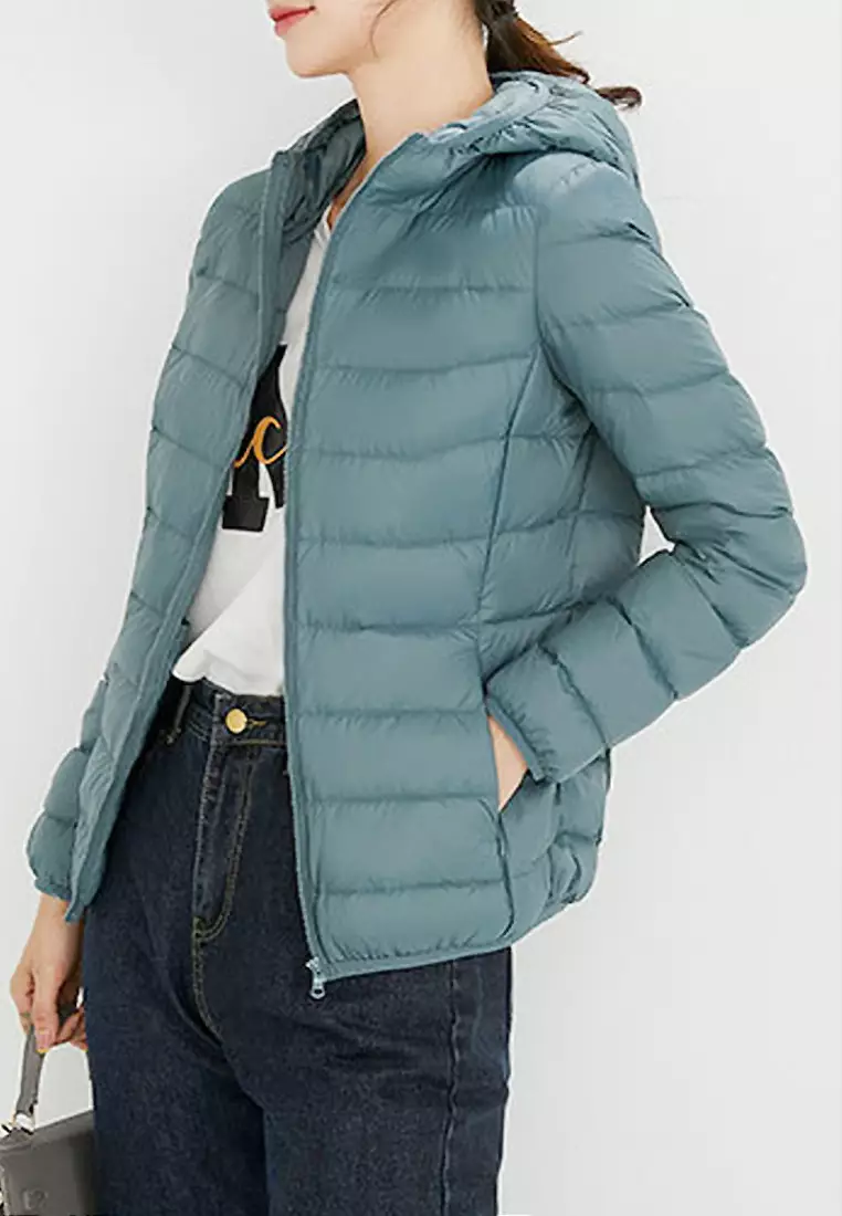 Buy Twenty Eight Shoes VANSA Lightweight Hooded Down Jacket VCW-C2103 2025 Online | ZALORA
