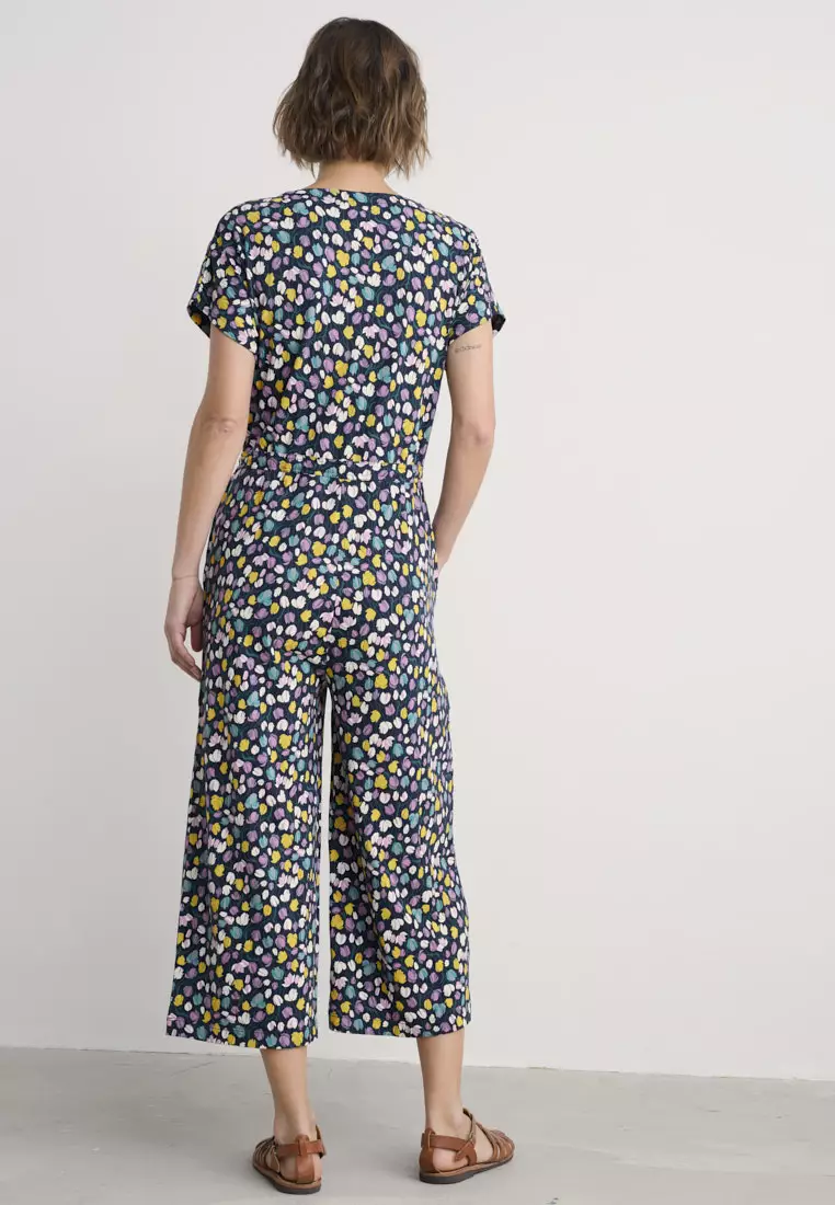 Buy Seasalt Cornwall Seasalt Cornwall Multi Rose Trellis Wide Leg ...