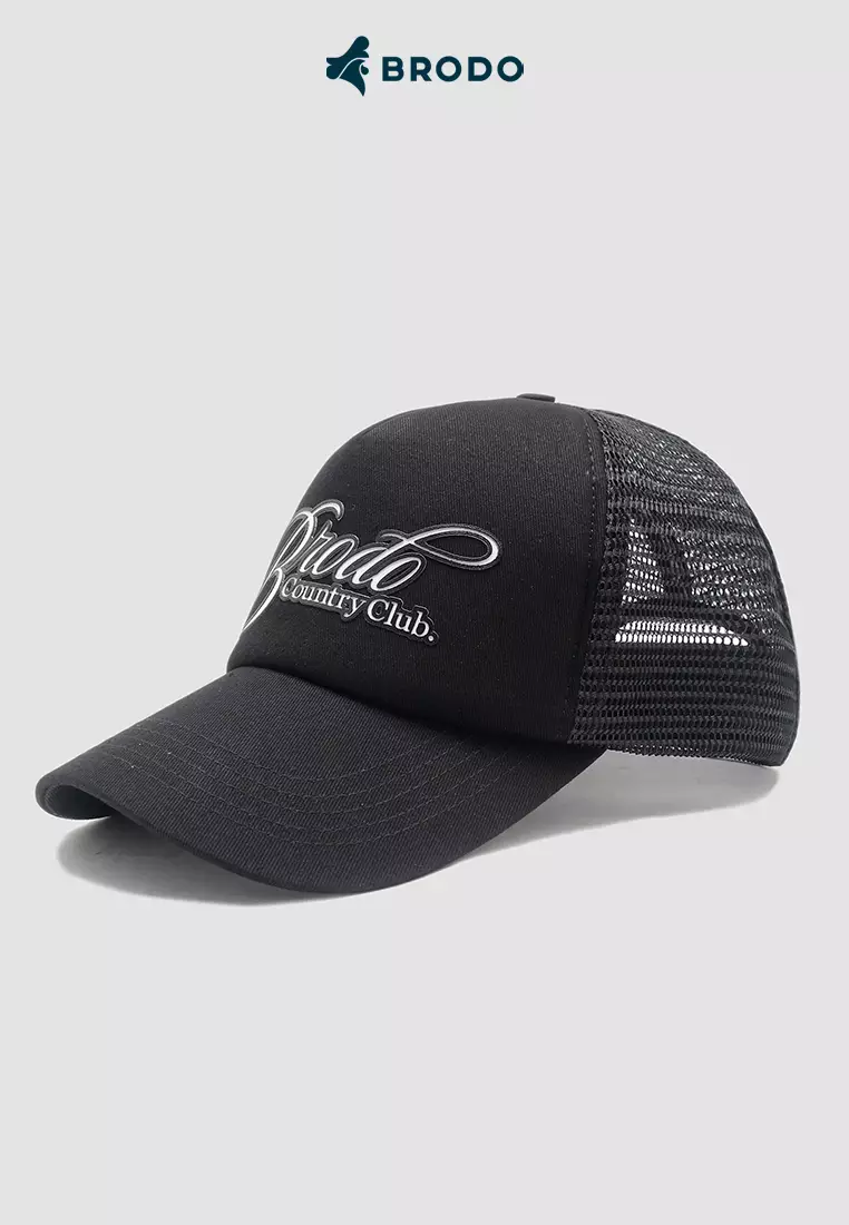 Jual Brodo BRODO - Country Club Trucker Hat Black Original 2025 ...