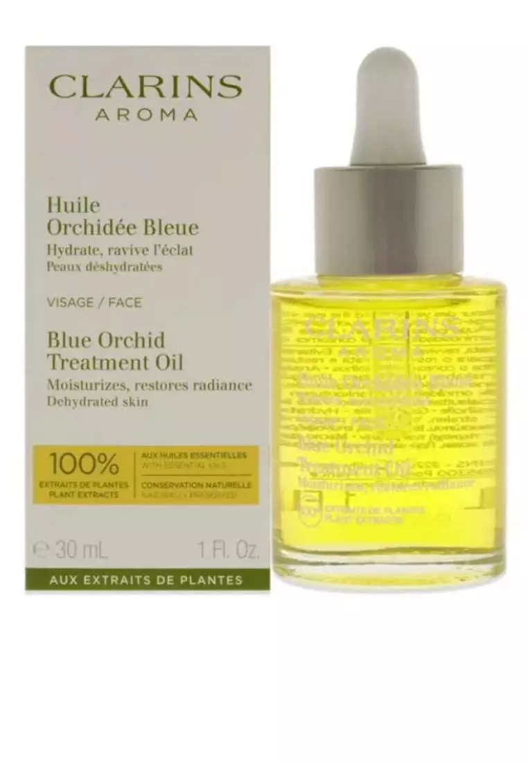 Buy Clarins CLARINS Blue Orchid Treatment Oil 30ml 2025 Online | ZALORA