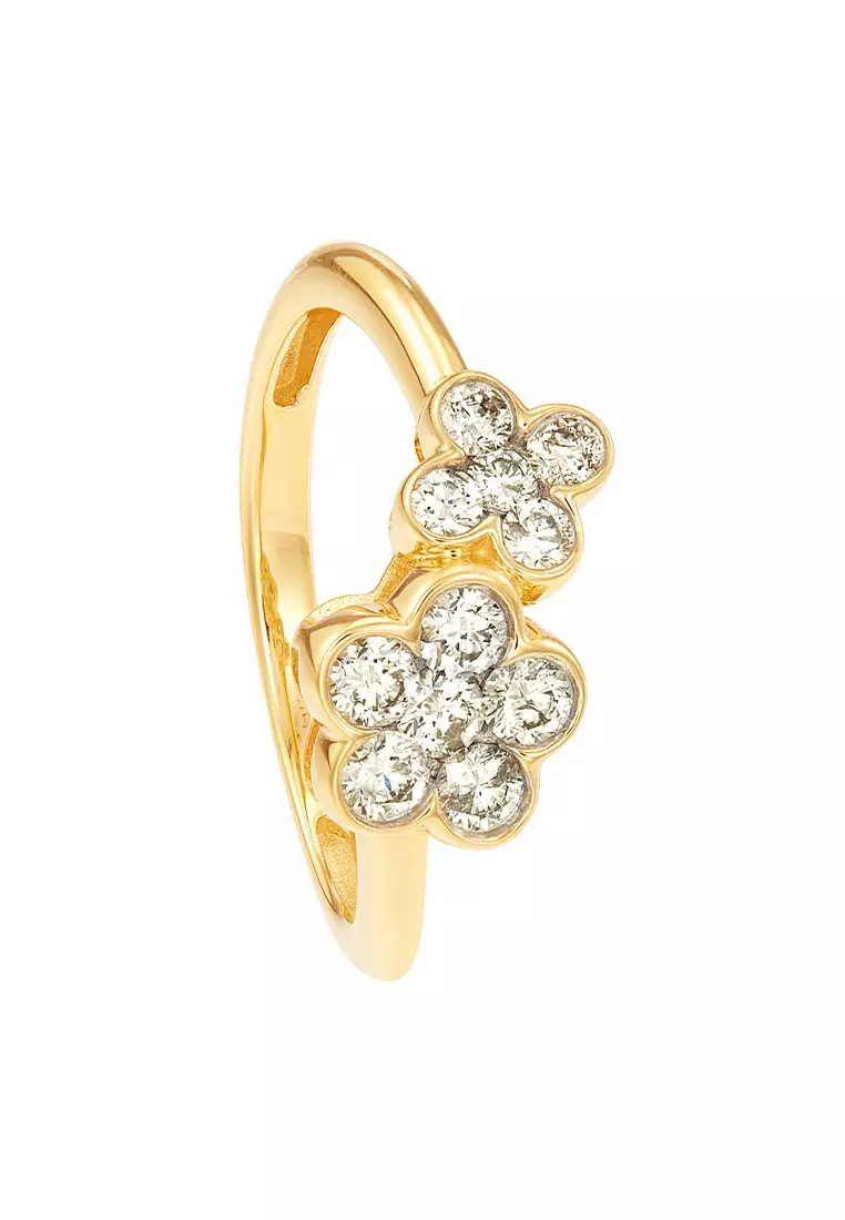 Buy HABIB HABIB Diamond Ring in 375/9K Yellow Gold 271391224(YG) Online ...