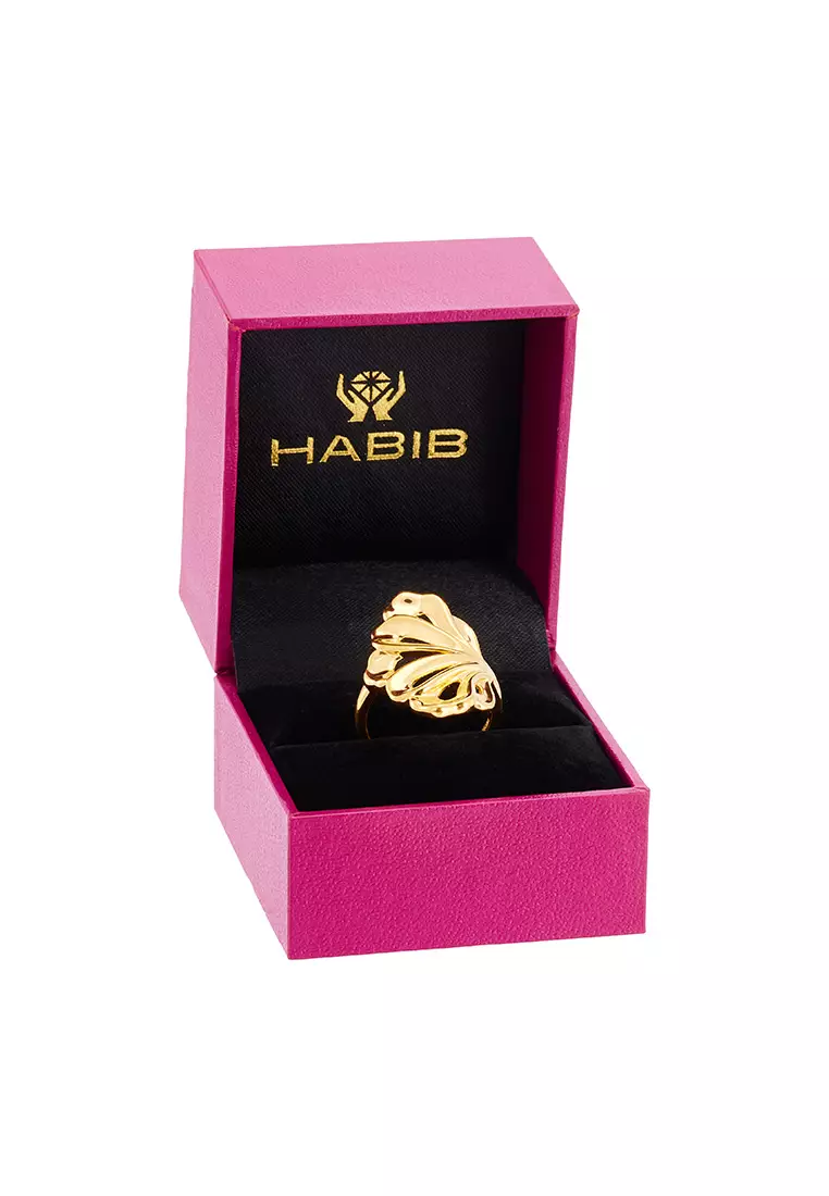 Buy HABIB HABIB 999/24K Yellow Gold Ring 9GR01350825 2026 Online ...