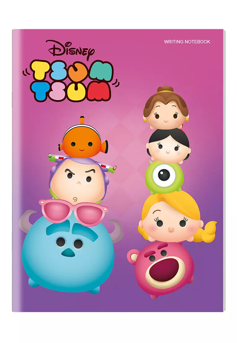 Buy Orions Set of 10 Orions Tsum Tsum Writing Notebook 80 Leaves 2024 ...