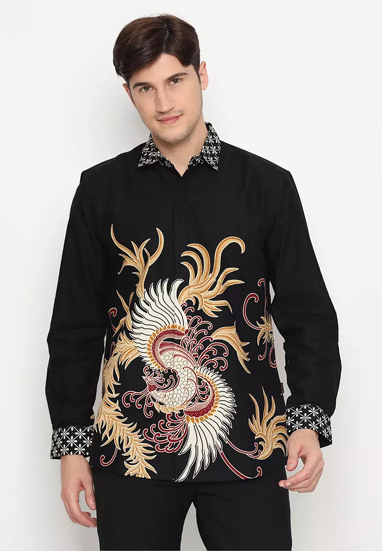 Jual MY AKSA FIT EVERYWHERE MY AKSA BATIK PRIA KEMEJA PANJANG FURING ...