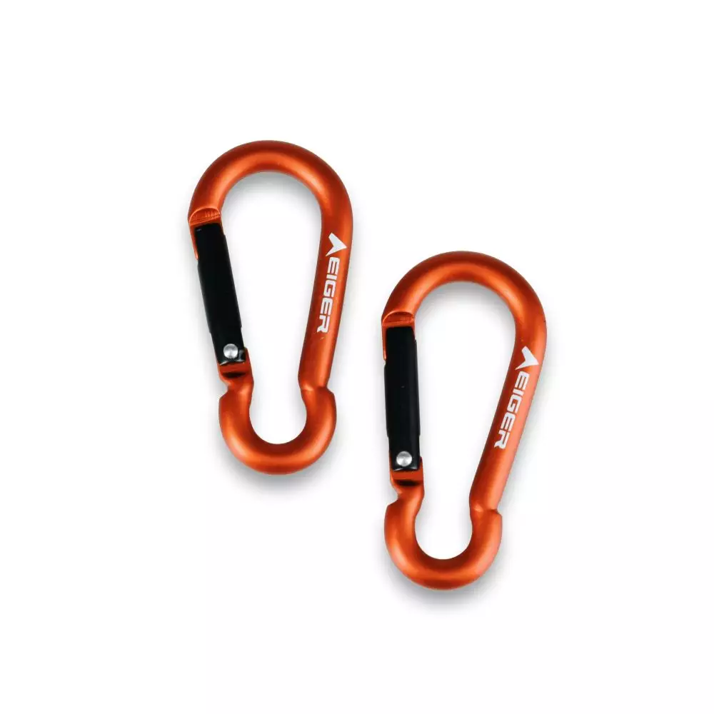 Jual Eiger Eiger 5 Mm Pear Shape Carabiner 2 Pc Keychain Original 2024 ...