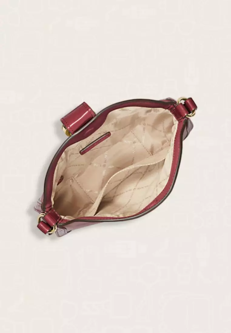 Jual Michael Kors Michael Kors Gabby Small Hobo Crossbody Bag Dark Cherry Original 2024 | ZALORA ...