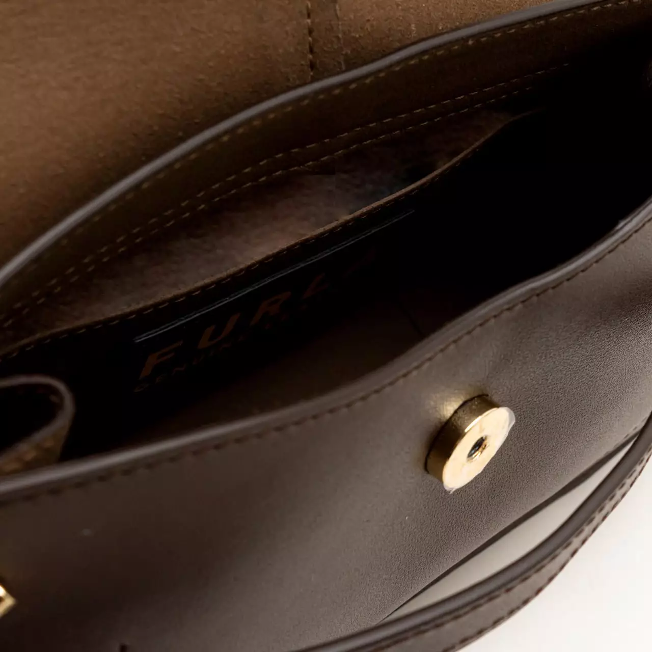 Jual FURLA Flow Mini Top Handle Bag Espresso Original 2026 | ZALORA ...