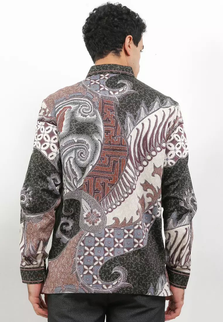 Jual ASANA Segati Embroidery Long Sleeves Silk Cotton Original 2025 ...