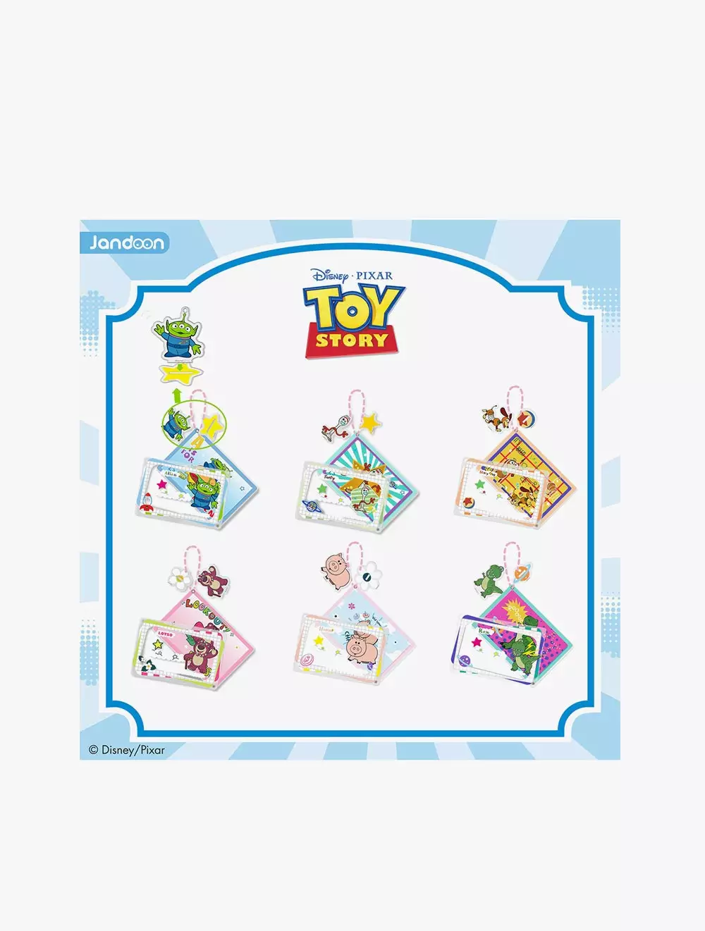 Jual LA Toys Jandoon Acrylic ID Card Holders Toy Story - JDNJD-68826C ...