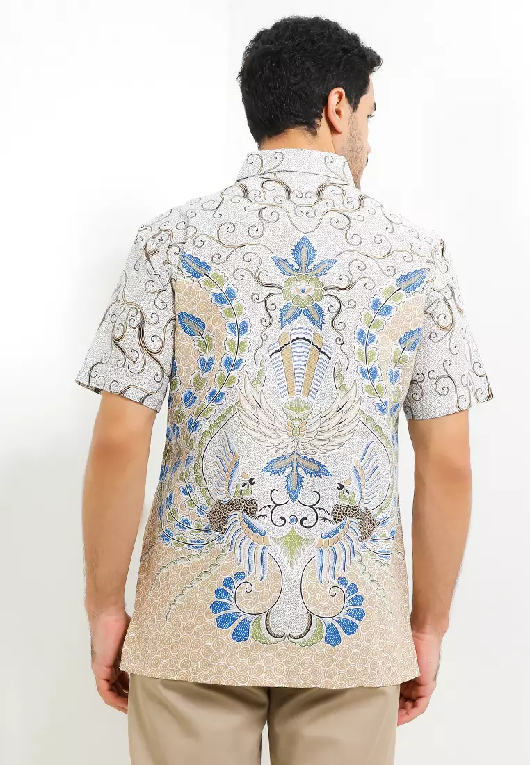 Jual ARJUNA WEDA Hem Body Fit Batik Modern 36 Original 2025 | ZALORA ...