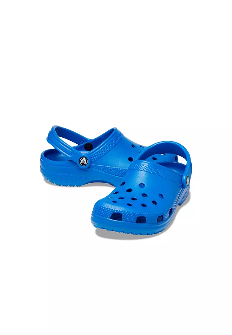 Kids Boys Junior Blue Crocs Classic Clog Sandals Schuh, 42% OFF
