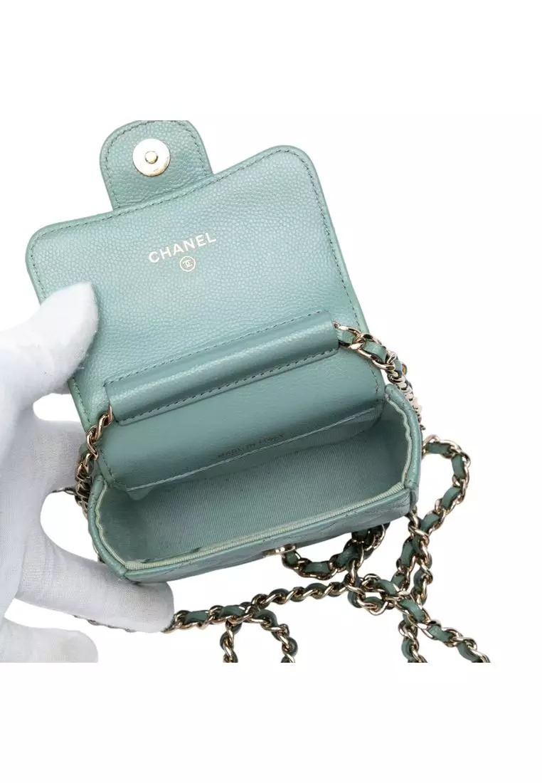 Buy Chanel Pre-Loved Chanel Micro Mini Classic Caviar Single Flap ...