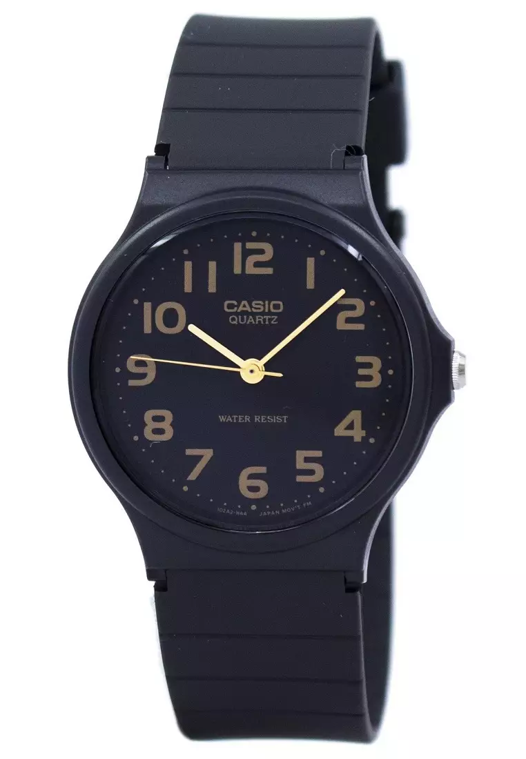 Jual CASIO Casio Original Analog Jam Tangan Unisex Hitam Strap Karet MQ24 MQ-24-1B2LDF Original ...