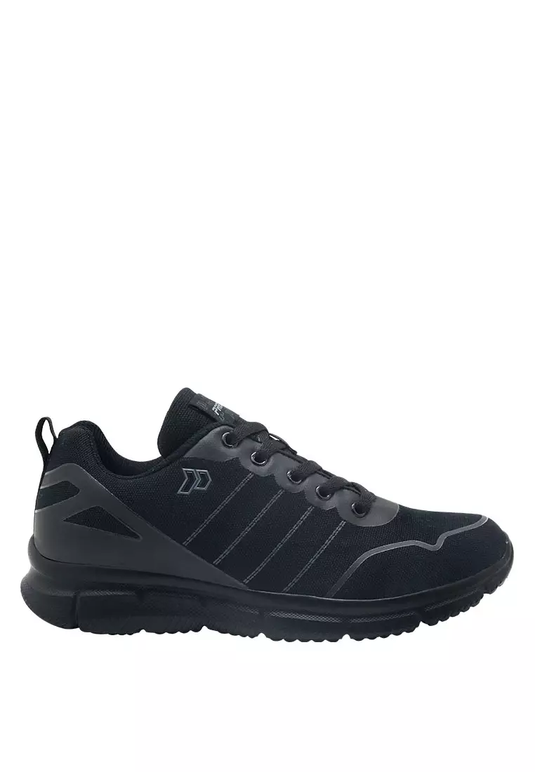 Jual Precise Precise Troy M1 Sepatu Sporty Sneakers Pria - All Black ...