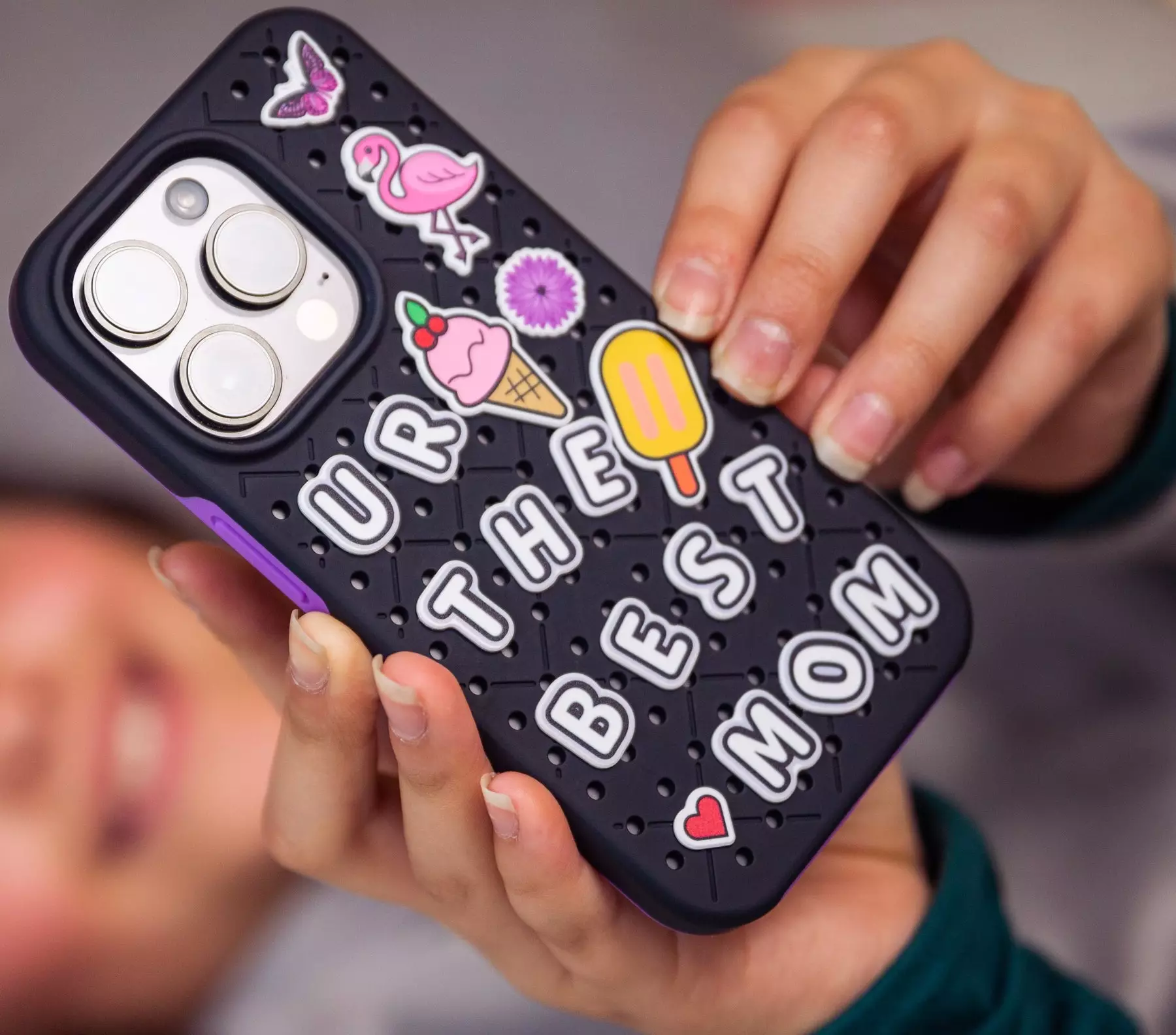 Jual PINIT Pinit Blue Flower Butterfly Pin Pack 1 with 6 Pins Decorate ...