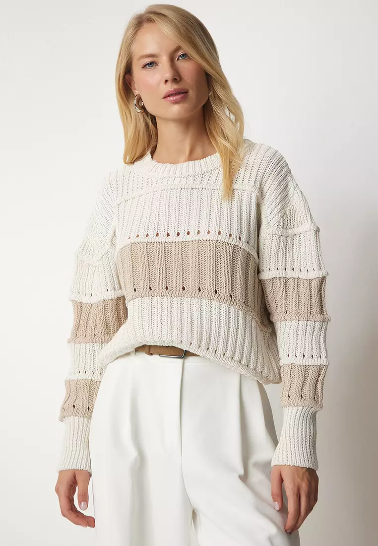 Buy Happiness Istanbul Rib Knit Jumper 2024 Online Zalora Philippines