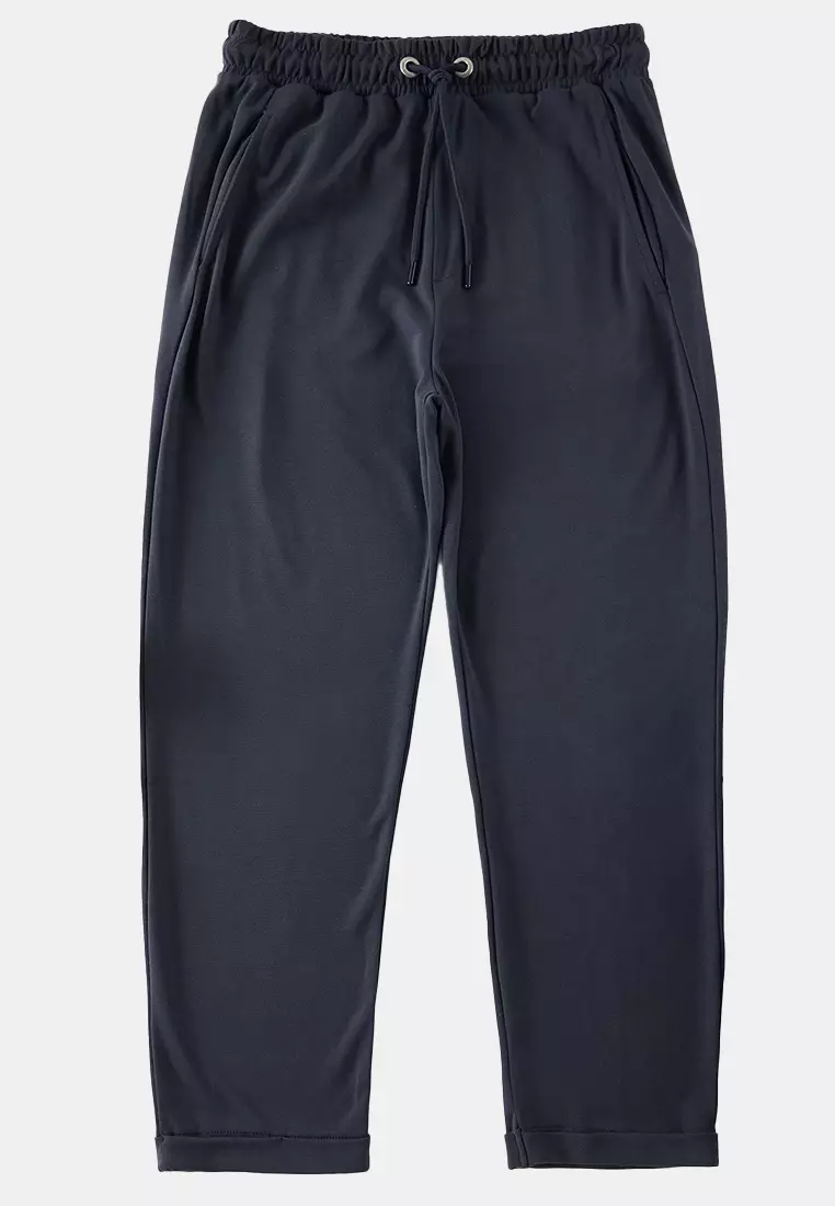 Buy Trendyol Premium Anthracite Regular/Normal Cut Sweatpants ...