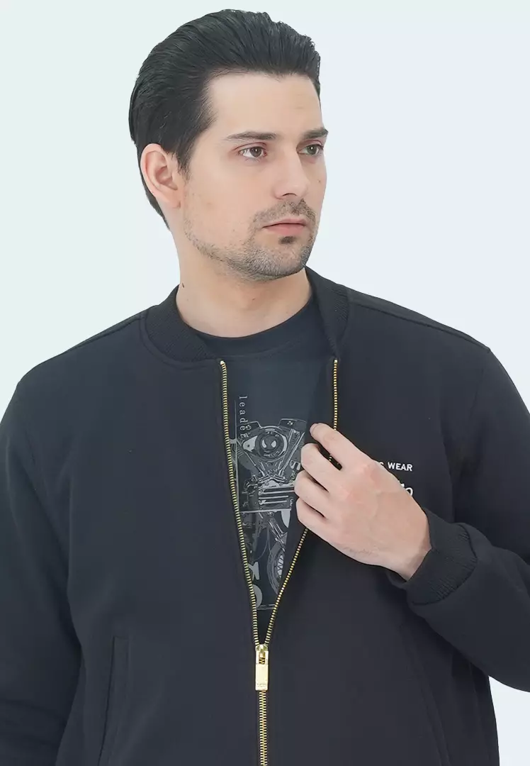 Jual LGS LGS - Jaket Pria - Jaket Baseball - Full Zipper - Bordir Logo ...