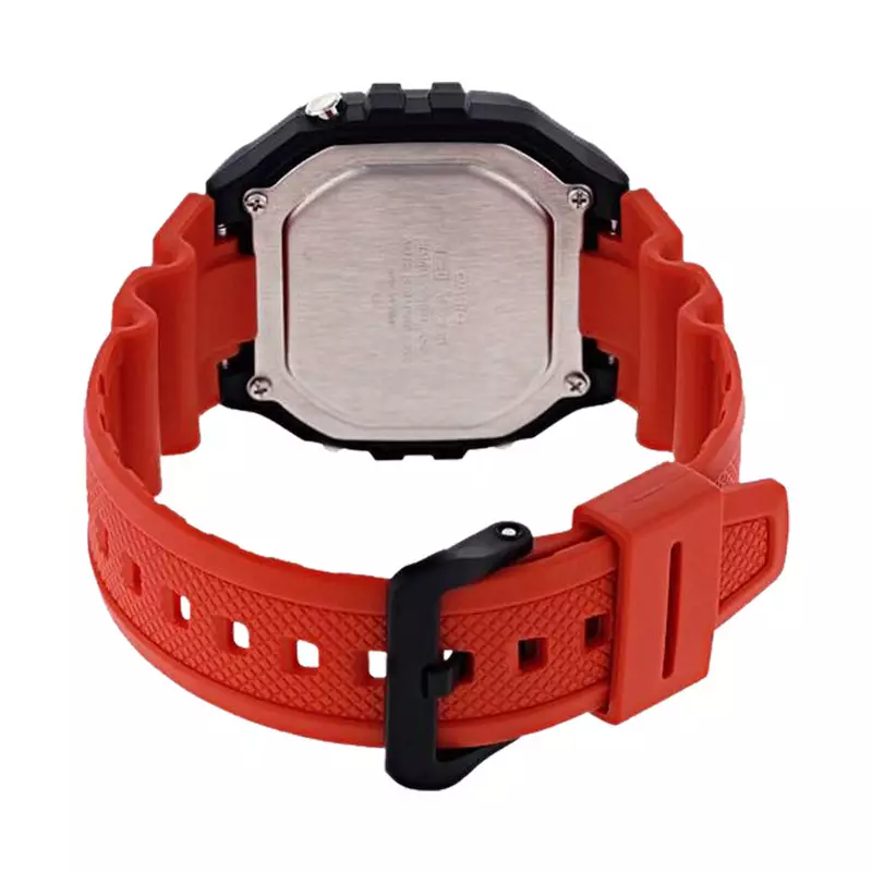 Jual Casio Jam Tangan Pria Casio General W-218H-4BVDF Digital Dial Red ...
