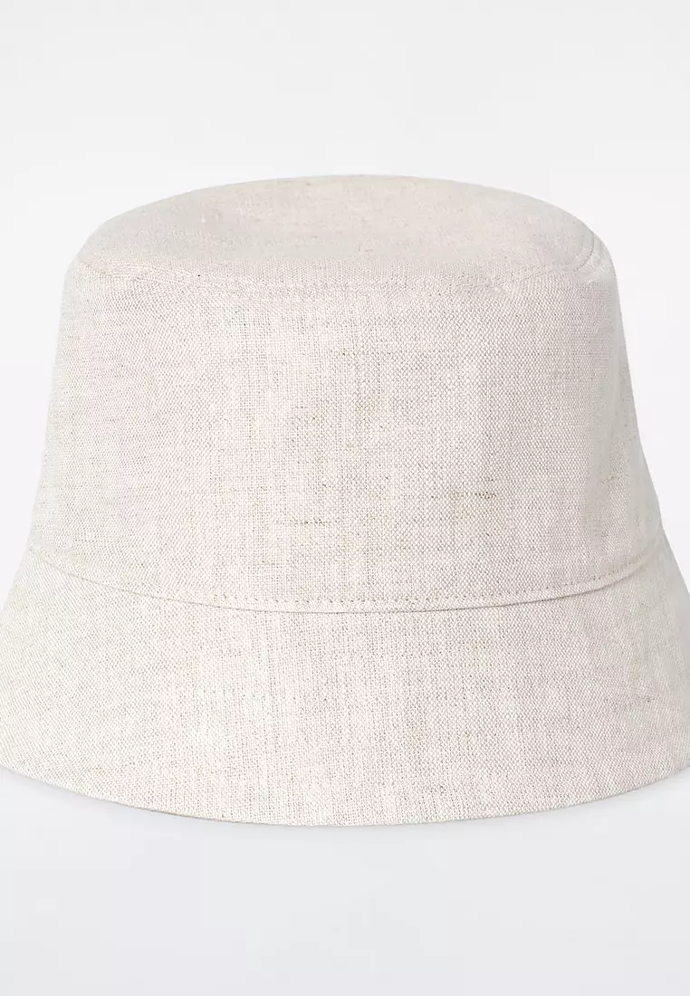 Buy COS Linen Bucket Hat 2025 Online | ZALORA Philippines