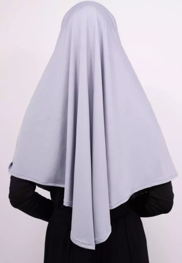 Jual DAW Project DH010 Hijab Instan Berlin Abu Original 2025 | ZALORA Indonesia