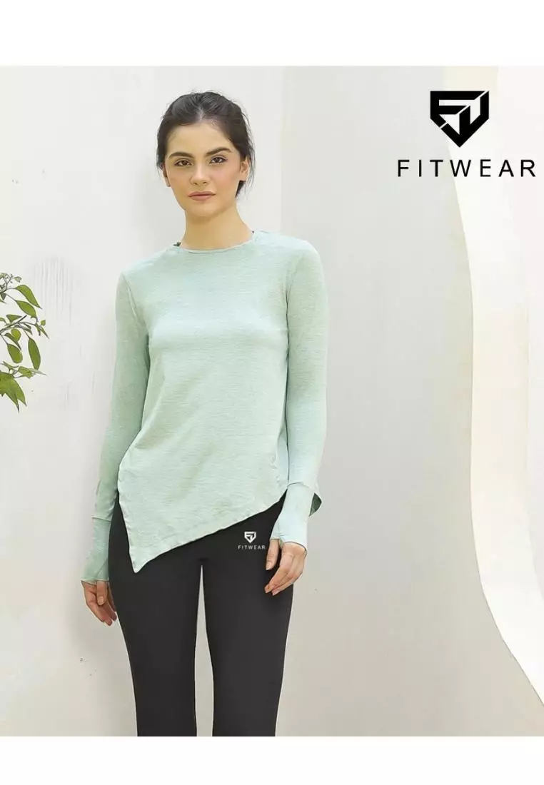 Jual FITWEAR Fitwear - Kaos Olahraga Wanita FITWEAR NEW AURORA DRYFIT ...