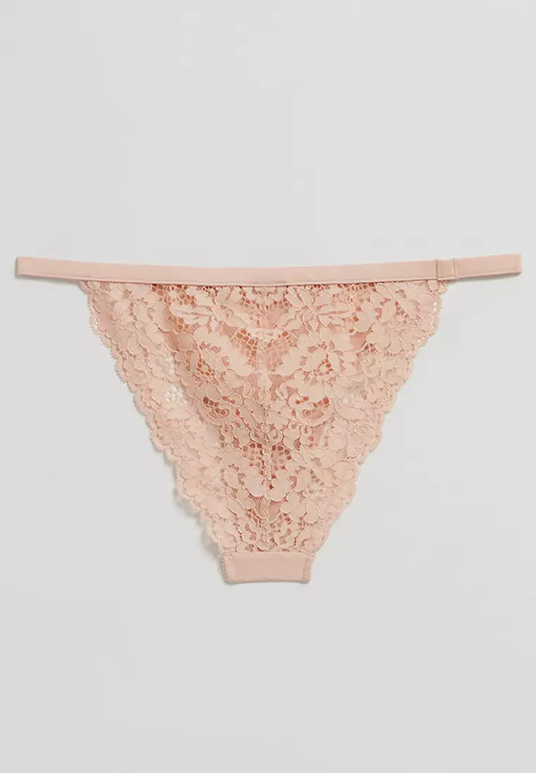 & Other Stories Scalloped Lace Mini Briefs 2024 | Buy & Other Stories ...