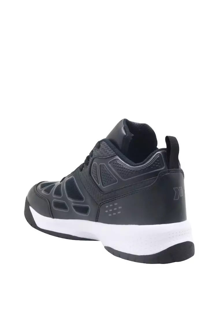 Jual Precise Precise Reflex BS W Sepatu Sneakers Olahraga - Black/White ...