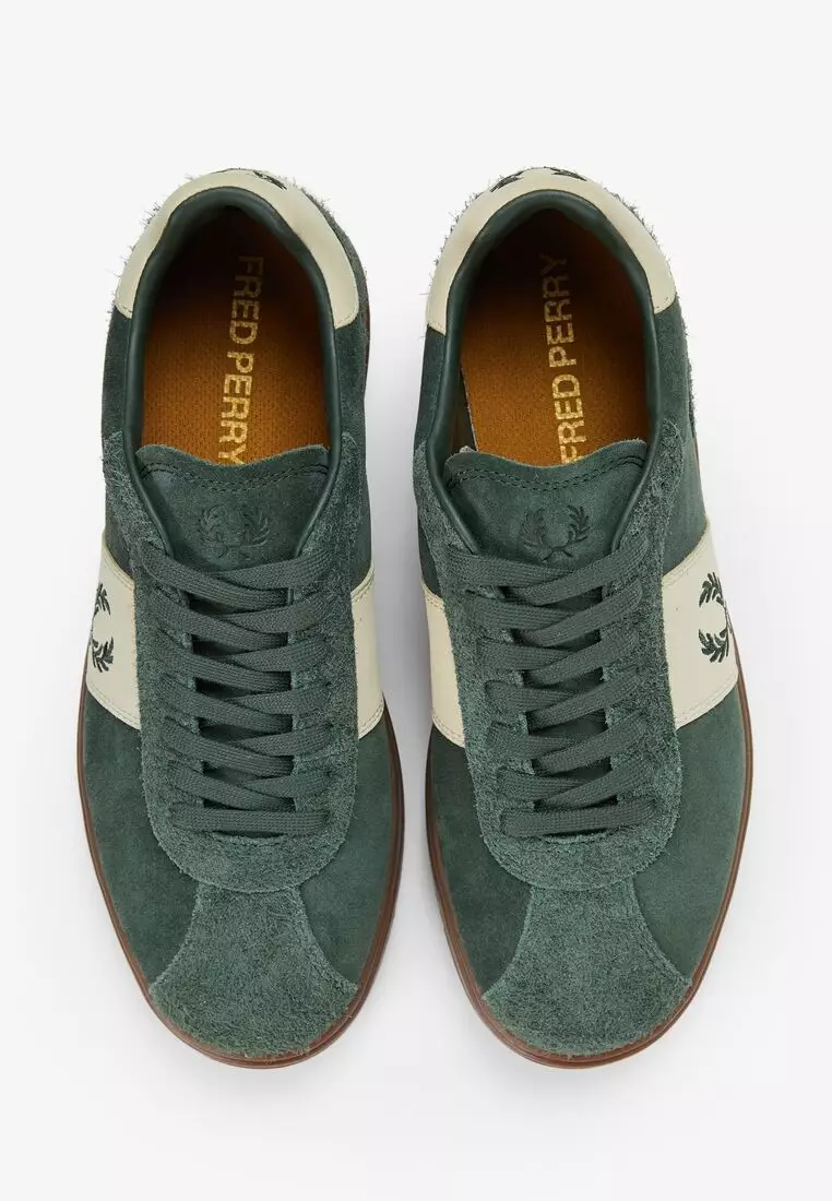 Buy Fred Perry Fred Perry B9315 B4 SUEDE LEATHER SHOES (COURT GREEN ...