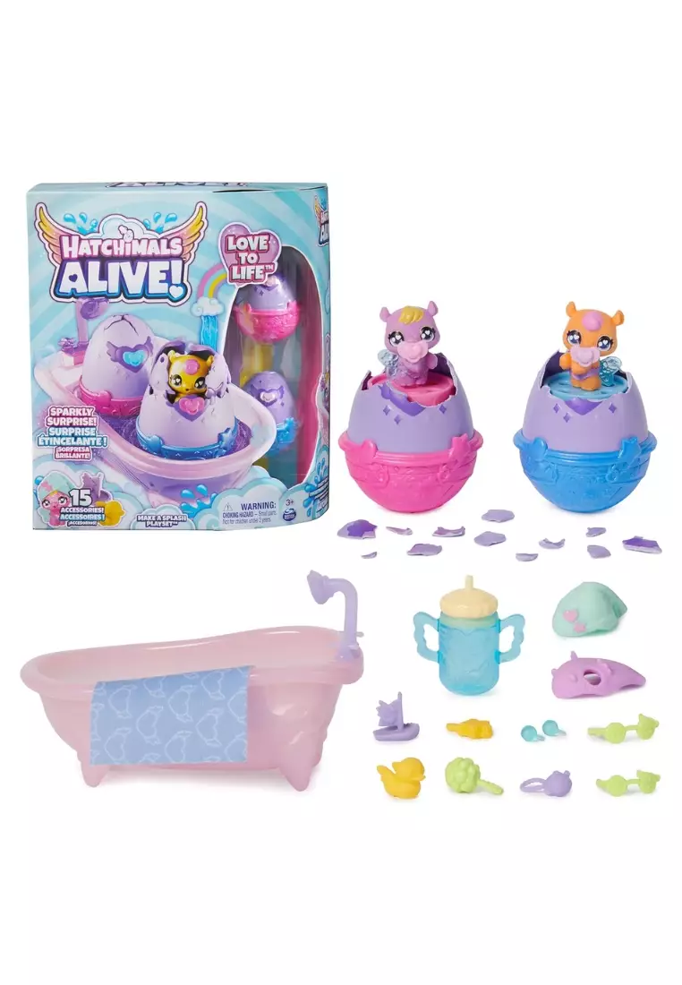 Buy Hatchimals Hatchimals Alive, Make a Splash Playset with 15 ...