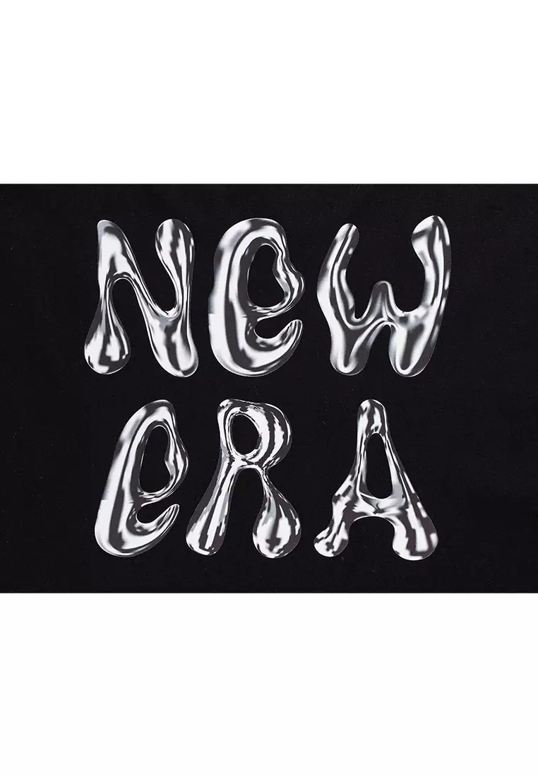 Buy New Era NE Wordmark Comic Space Black Short Sleeve T-Shirt 2025 Online | ZALORA Philippines