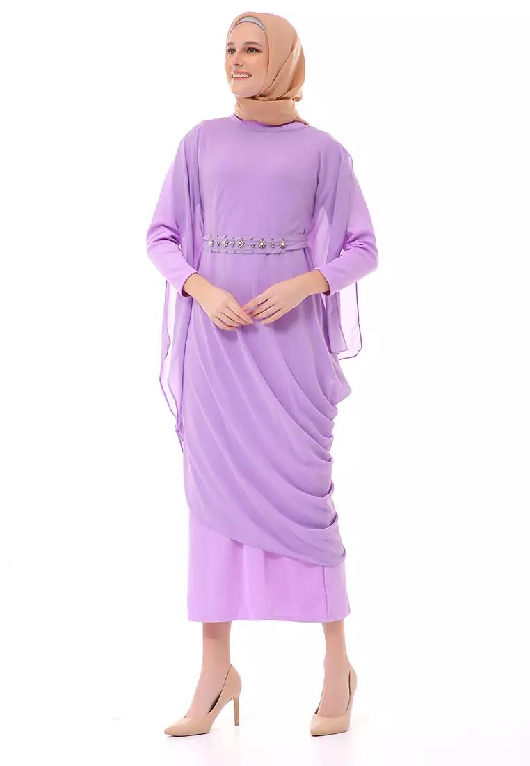 Jual Evernoon Kiara Gamis Dress Muslimah Wanita Long Sleeve Premium ...