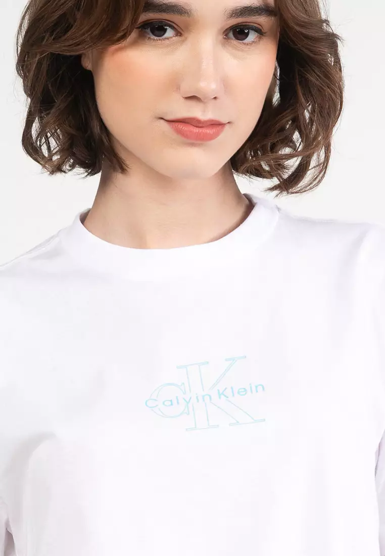 Buy Calvin Klein Monologo T-Shirt - Calvin Klein Apparel Online ...