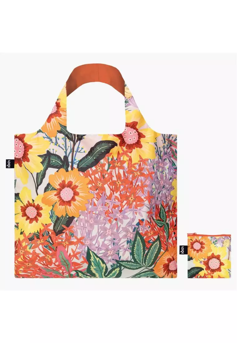 Buy LOQI LOQI Artist Foldable Tote Bag - Pomme Chan - Thai Floral ...