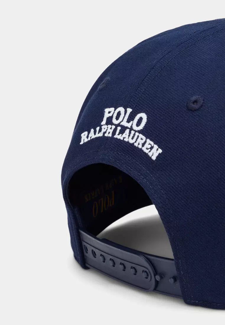 Buy Polo Ralph Lauren Twill High-Crown Ball Cap 2025 Online | ZALORA