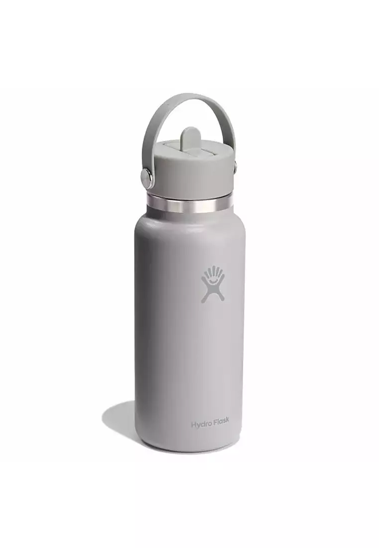 Jual Hydro Flask Wide Flex Straw Cap Tonal Birch 32 oz Original 2025 ...