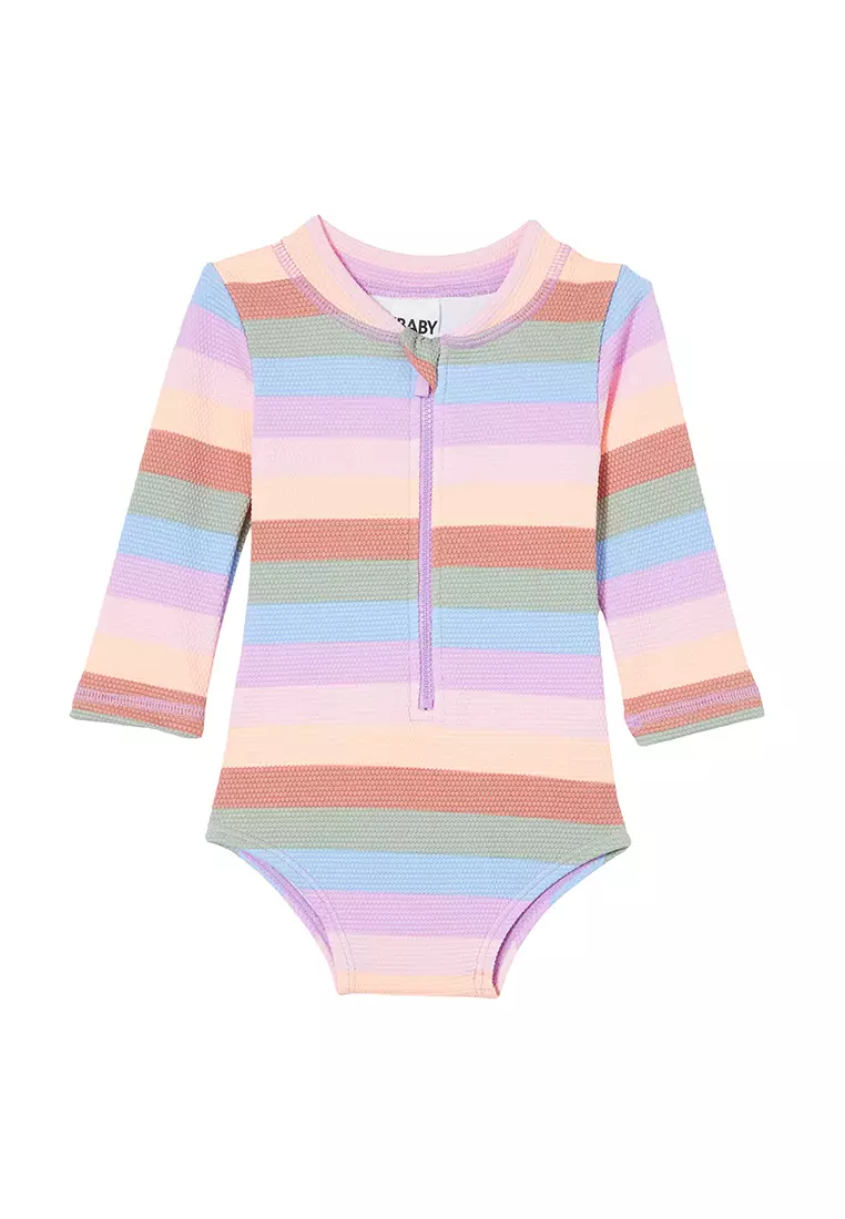 Jual Cotton On Kids Lucy Long Sleeve Ruffle Back Swimsuit Original 2024 ...