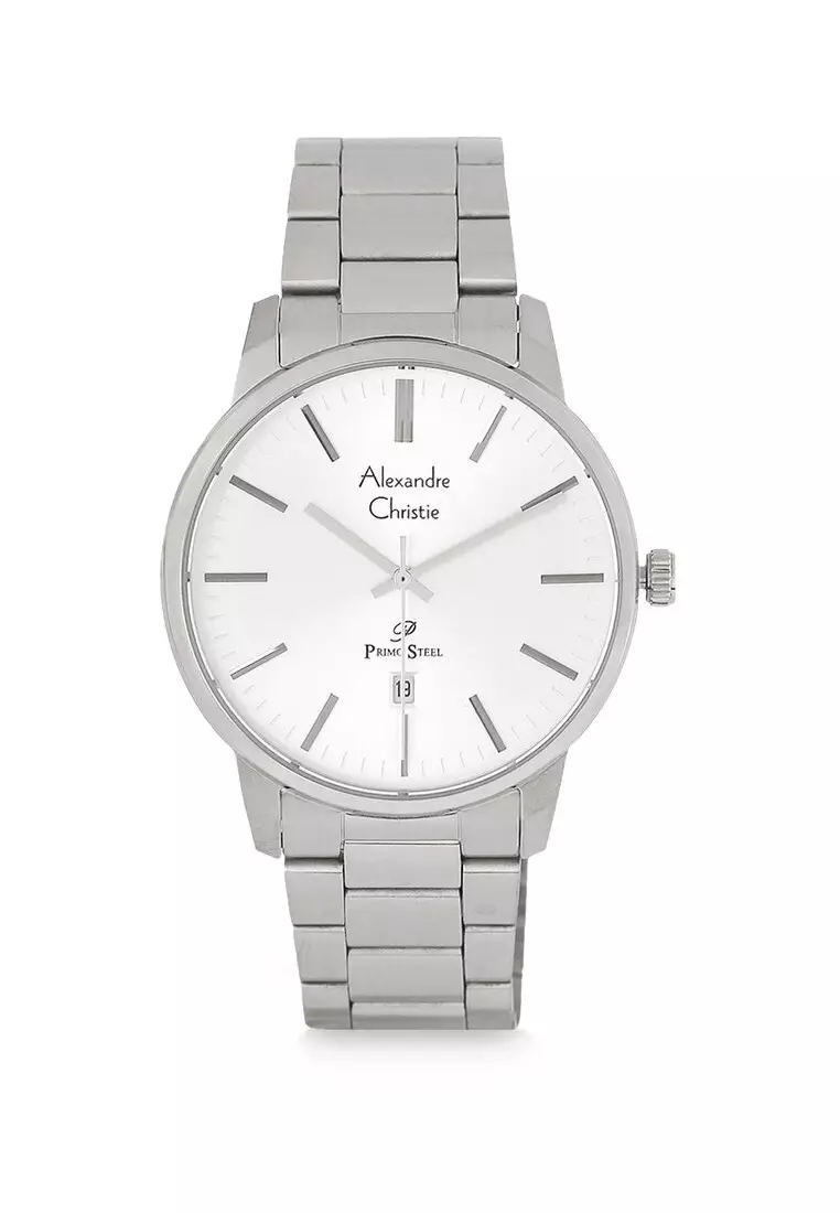 Jual Alexandre Christie Alexandre Christie Jam Tangan Pria - Silver ...