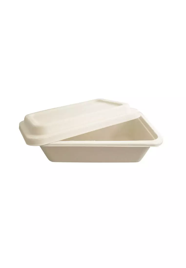 Buy Econtainer Econtainer F670 750ml (with Lid) Sugarcane Bagasse ...