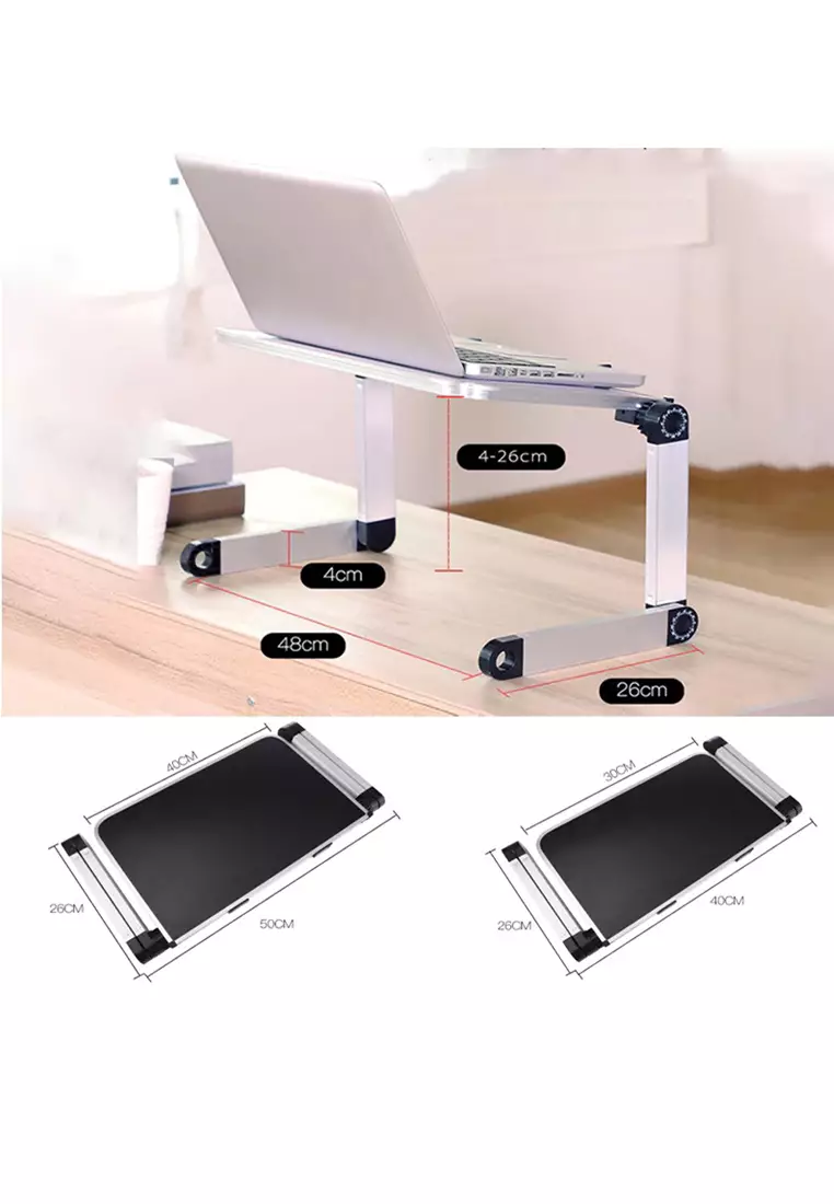 Buy FUNKY.sg (Big) Laptop Stand Ergonomics Adjustable 360 Deg-Black ...