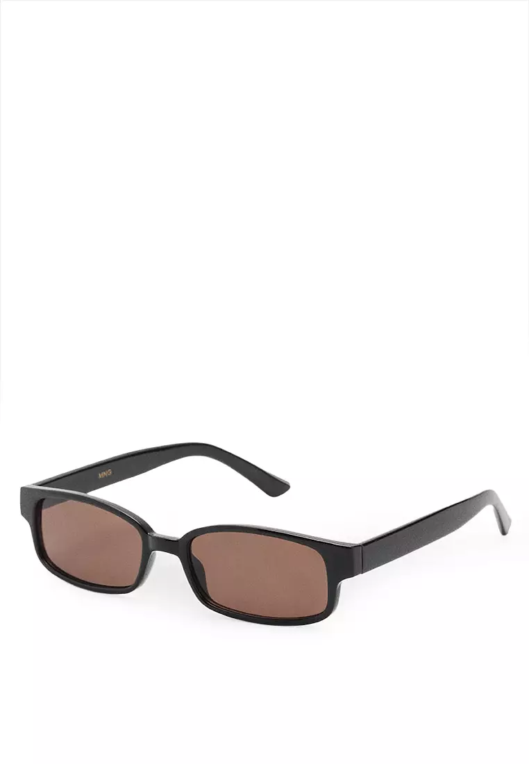 Buy Mango Rectangular-Frame Sunglasses Online | ZALORA Malaysia