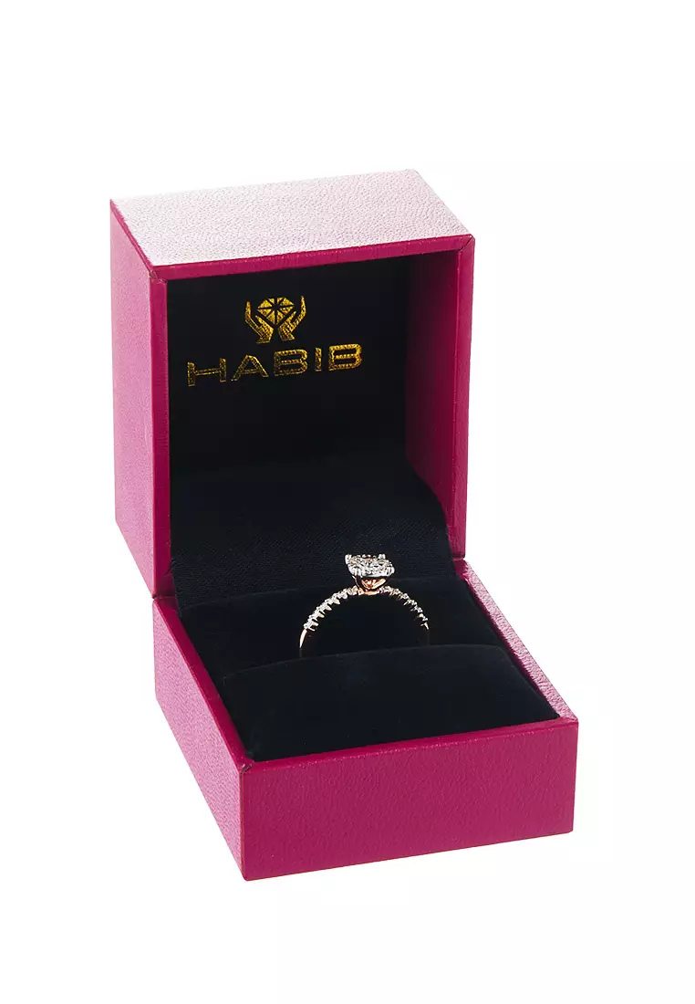 Buy HABIB HABIB Diamond Ring in 375/9K Rose Gold 259701220 2025 Online ...