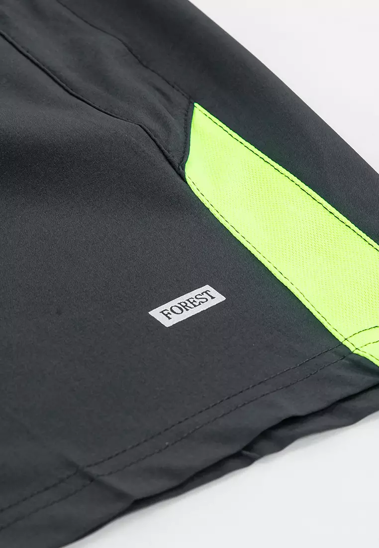 Buy FOREST Forest Stretchable Dri-Fit Sport Shorts - 65758-03Dk Grey ...