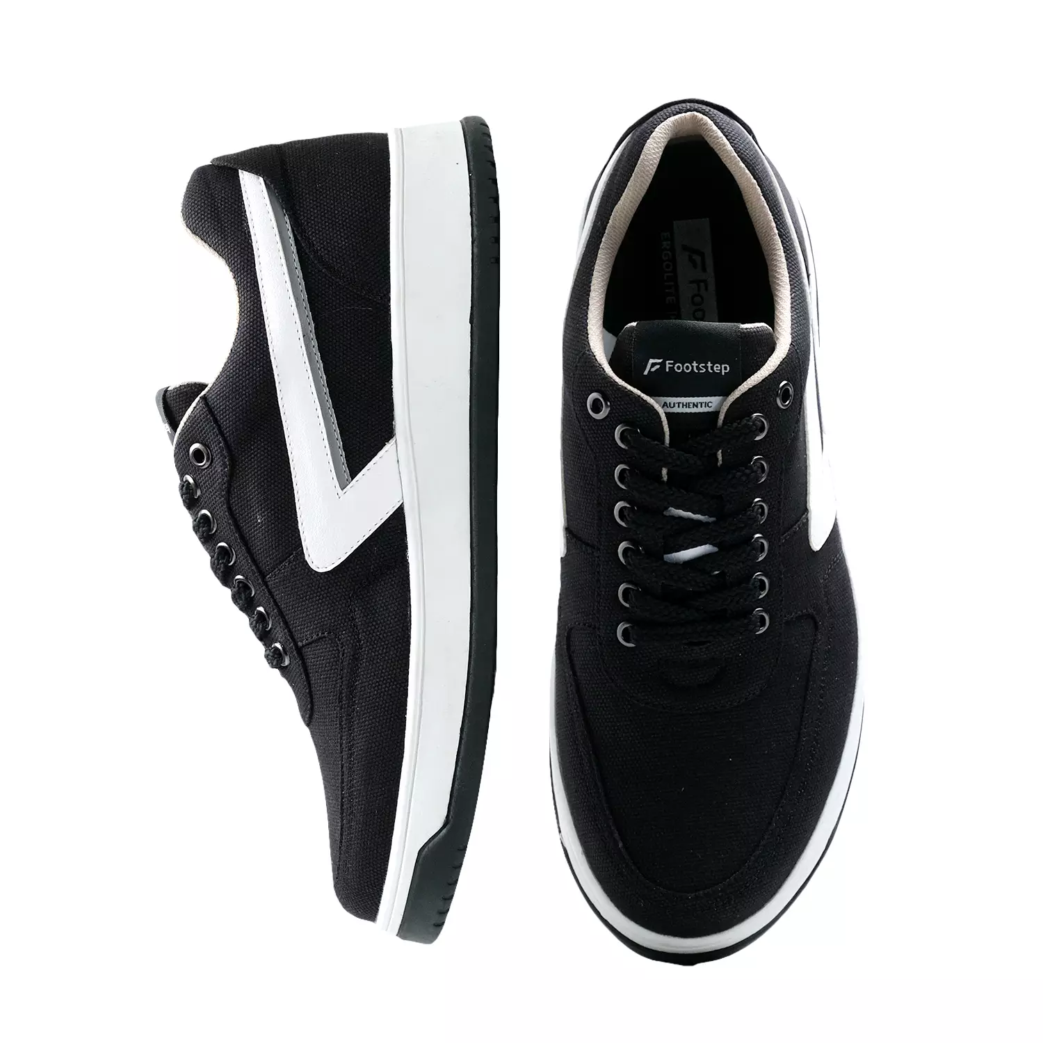 Jual Foot Step Footstep Footwear Sepatu Pria Sneakers POP Fonte Grey ...