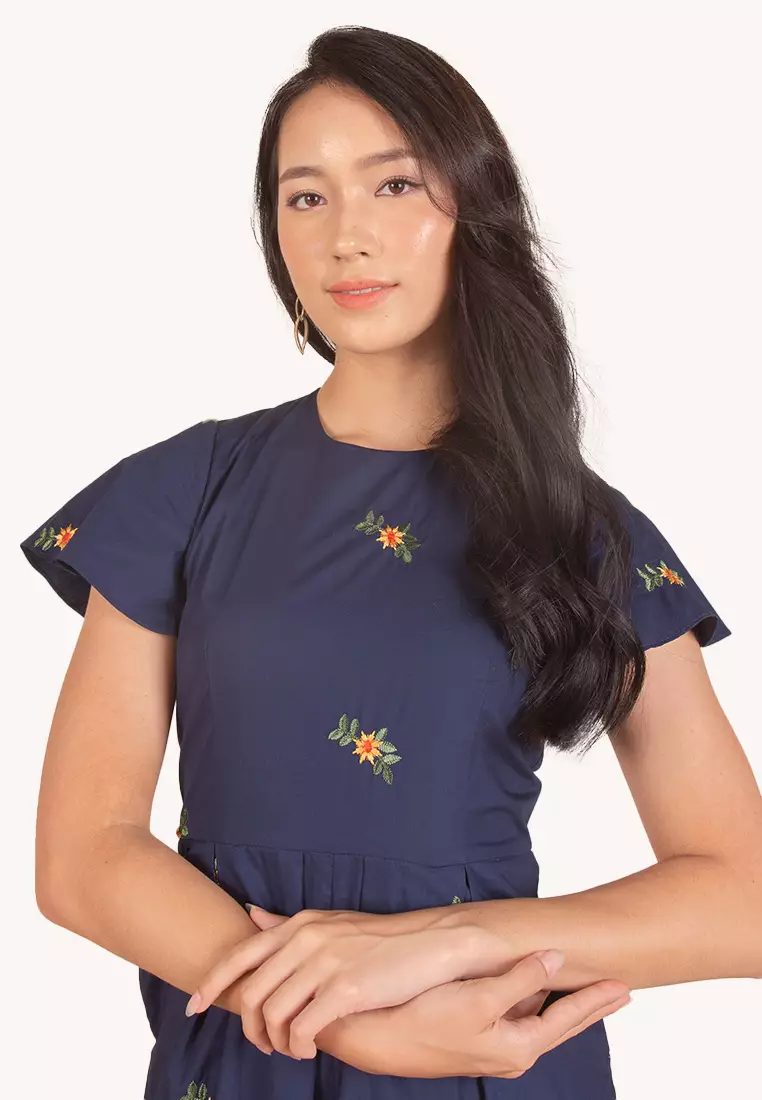 Buy L'zzie LZZIE RYLEE ROMPER - NAVY 2024 Online | ZALORA
