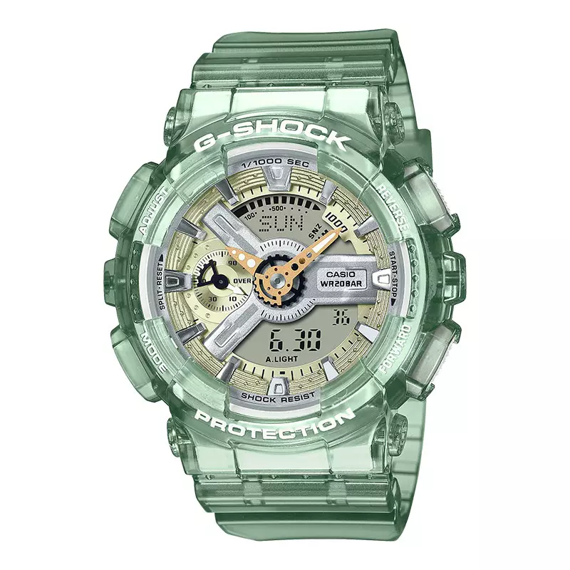 Jual CASIO Jam Tangan Pria Casio G-Shock GMA-S110GS-3ADR Skeleton S ...