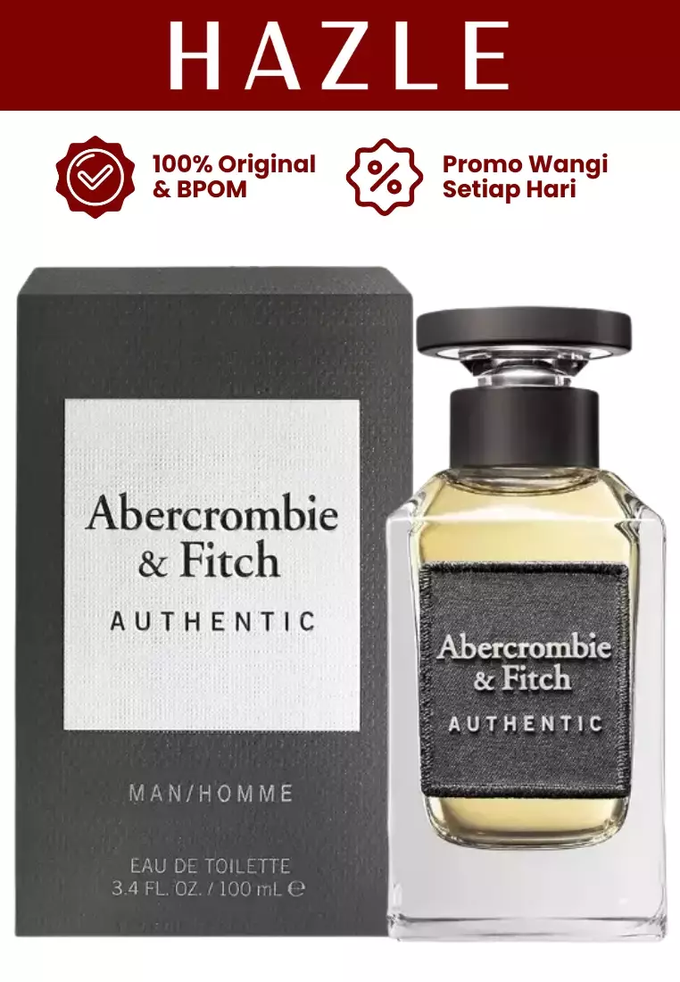 Jual Abercrombie & Fitch Abercrombie & Fitch Authentic Man EDT 100 ml ...
